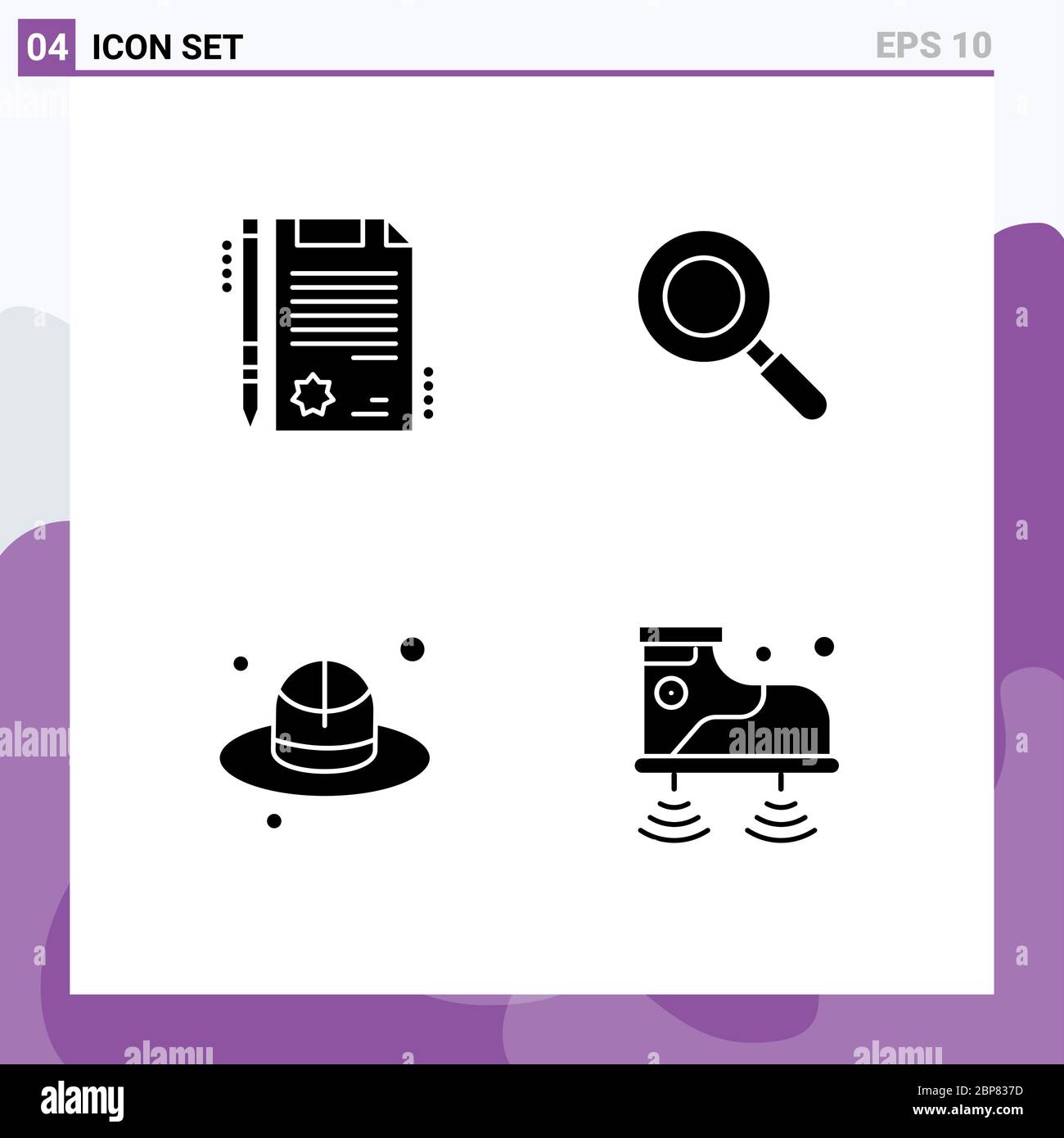 Pictogram shoes hi-res stock photography and images - Alamy