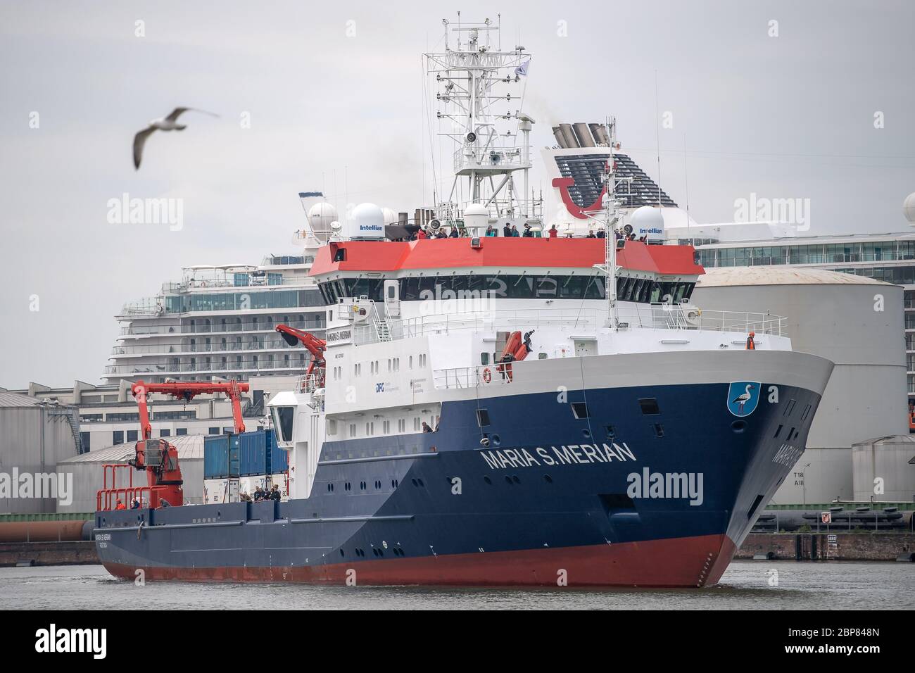 Bremerhaven, Germany. 18th May, 2020. The German research vessel "Maria ...