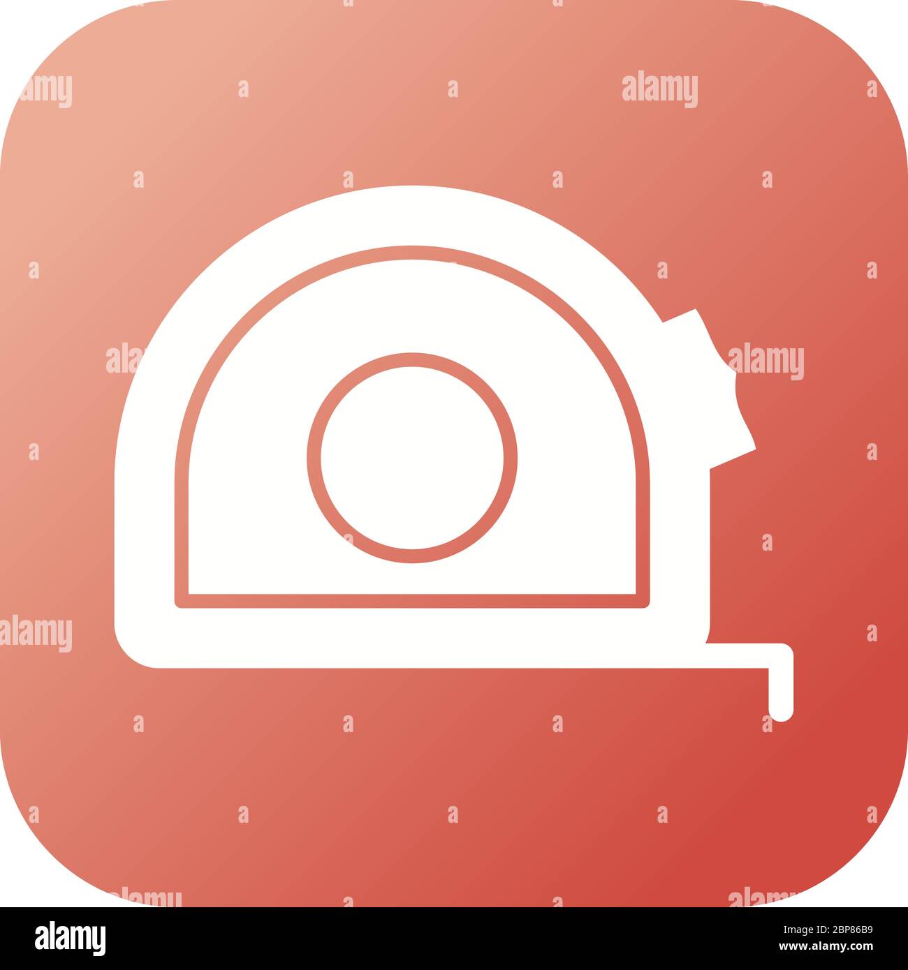 Inches tape Stock Vector Images - Alamy