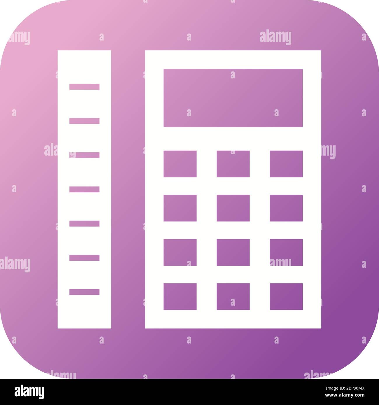 Beautiful Measurement Calculation Glyph Vector Icon Stock Vector Image ...