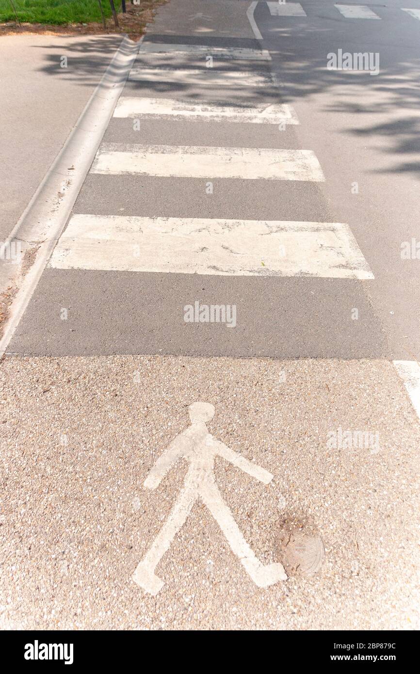 Parking walkway hi-res stock photography and images - Alamy