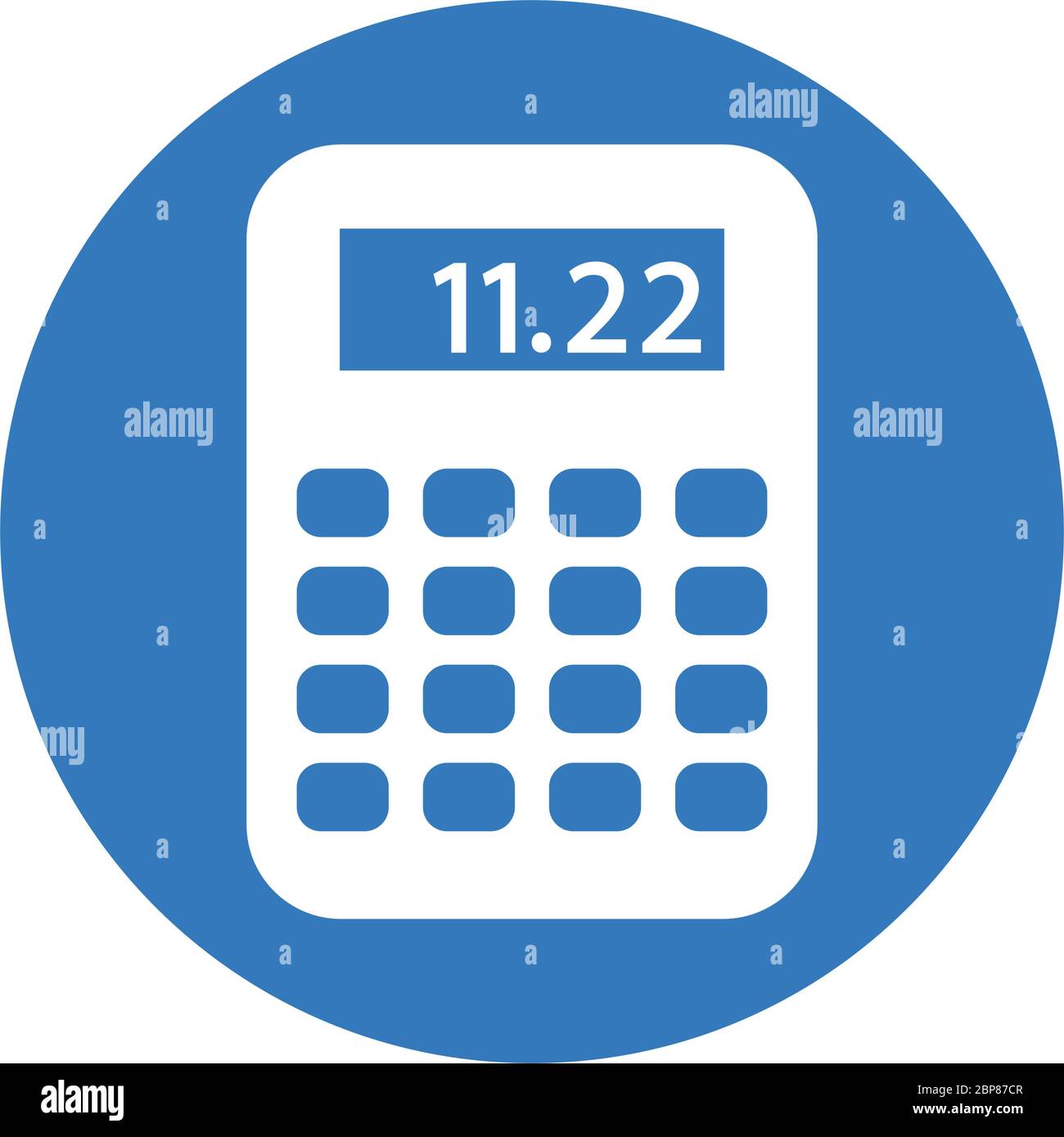 Beautiful design and fully editable Calculate device, calculator icon ...