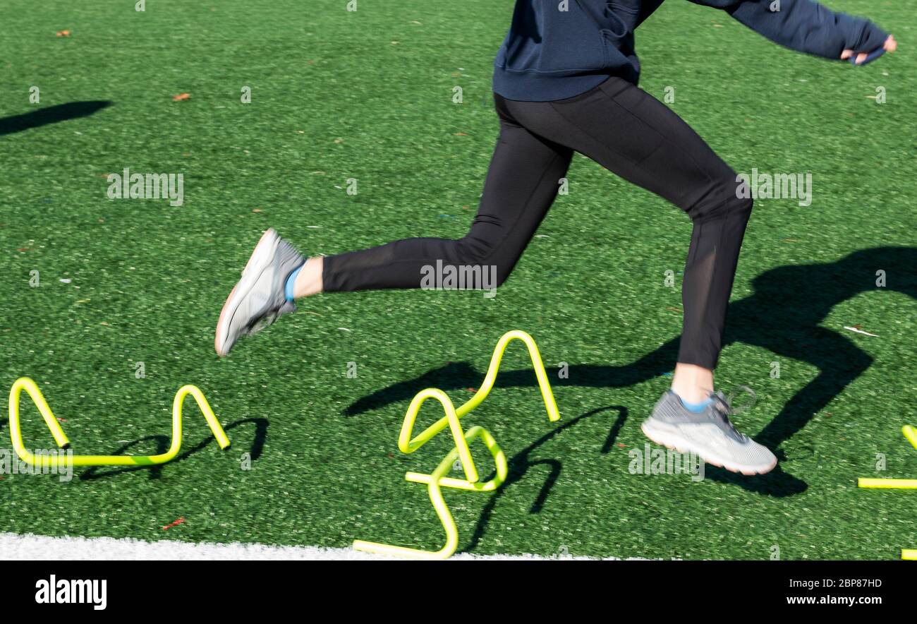 Falling over hurdles hi-res stock photography and images - Alamy