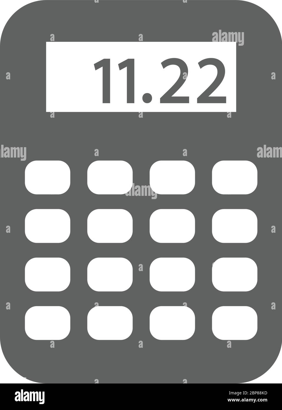 Beautiful design and fully editable Calculate device, calculator icon ...