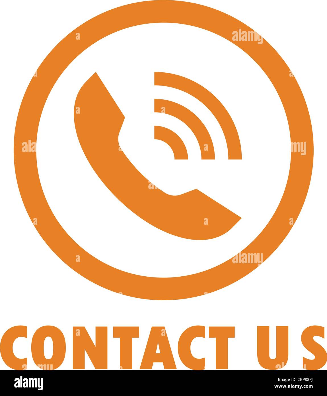 Beautiful design and fully editable Call, contact us icon ...