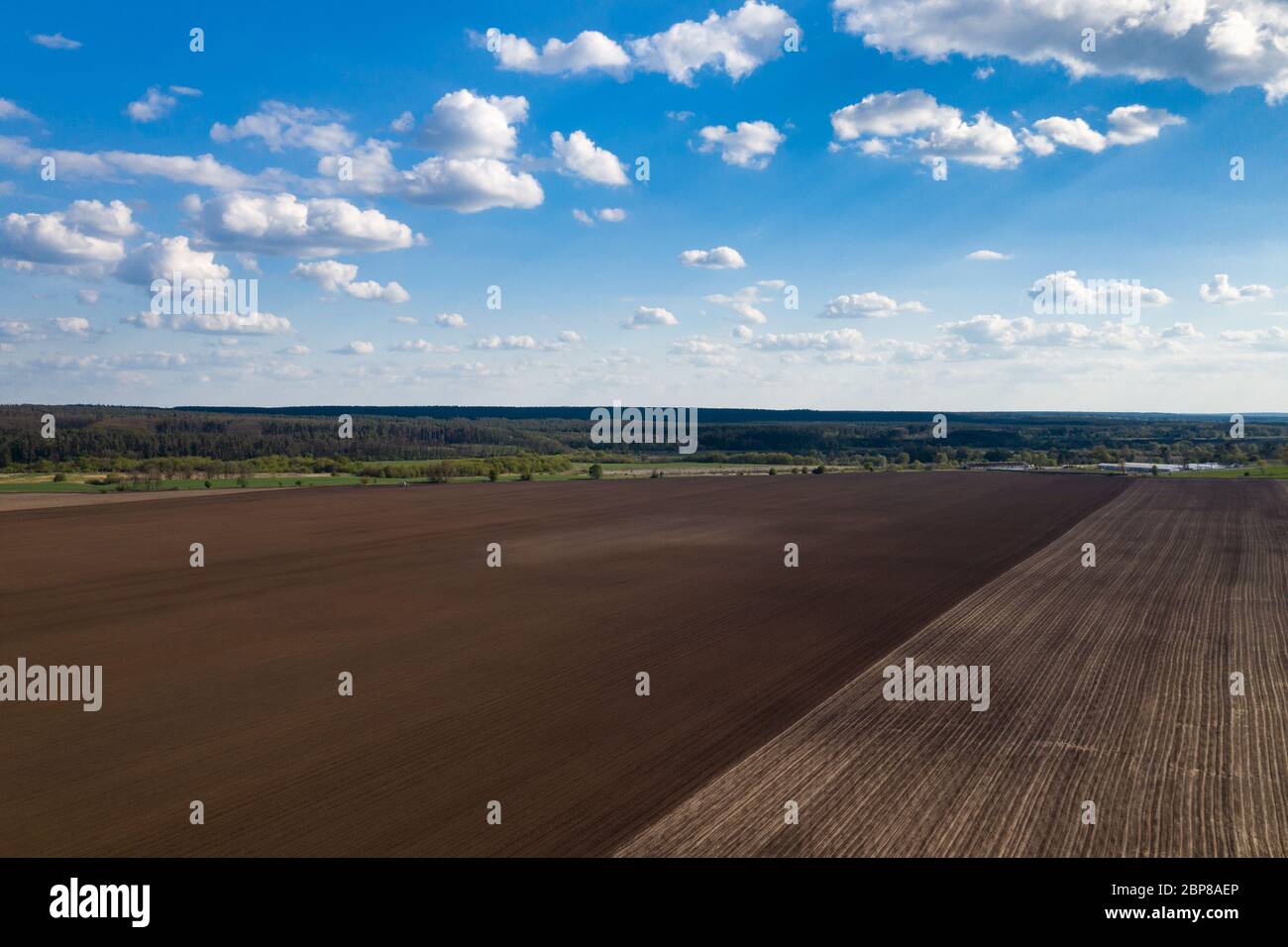 Rural landscape plowed field hi-res stock photography and images - Alamy