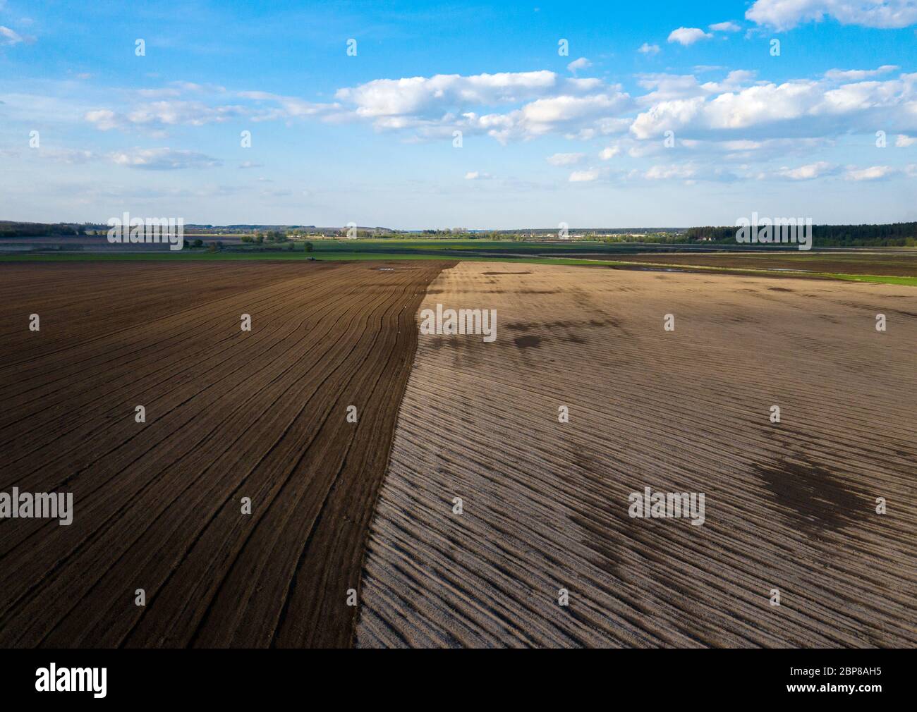 Plowed farm hi-res stock photography and images - Alamy