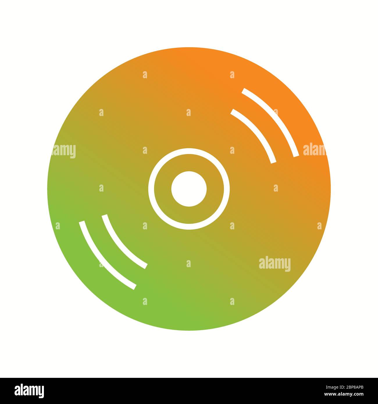 Beautiful CD Glyph Vector Icon Stock Vector Image & Art - Alamy