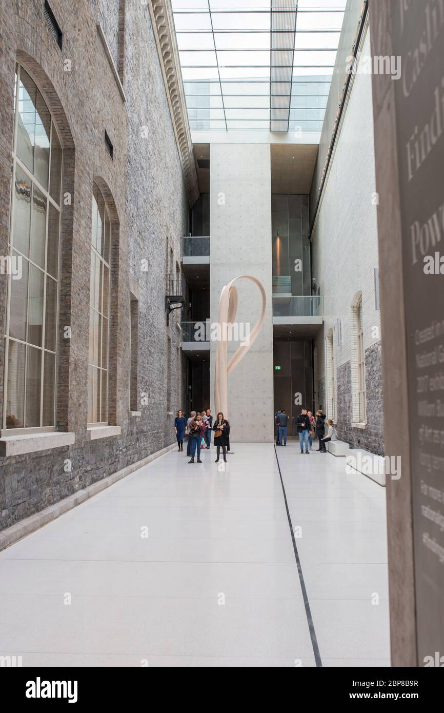 Dublin, Ireland - Feb 20th, 2020: National Gallery of Ireland new ...