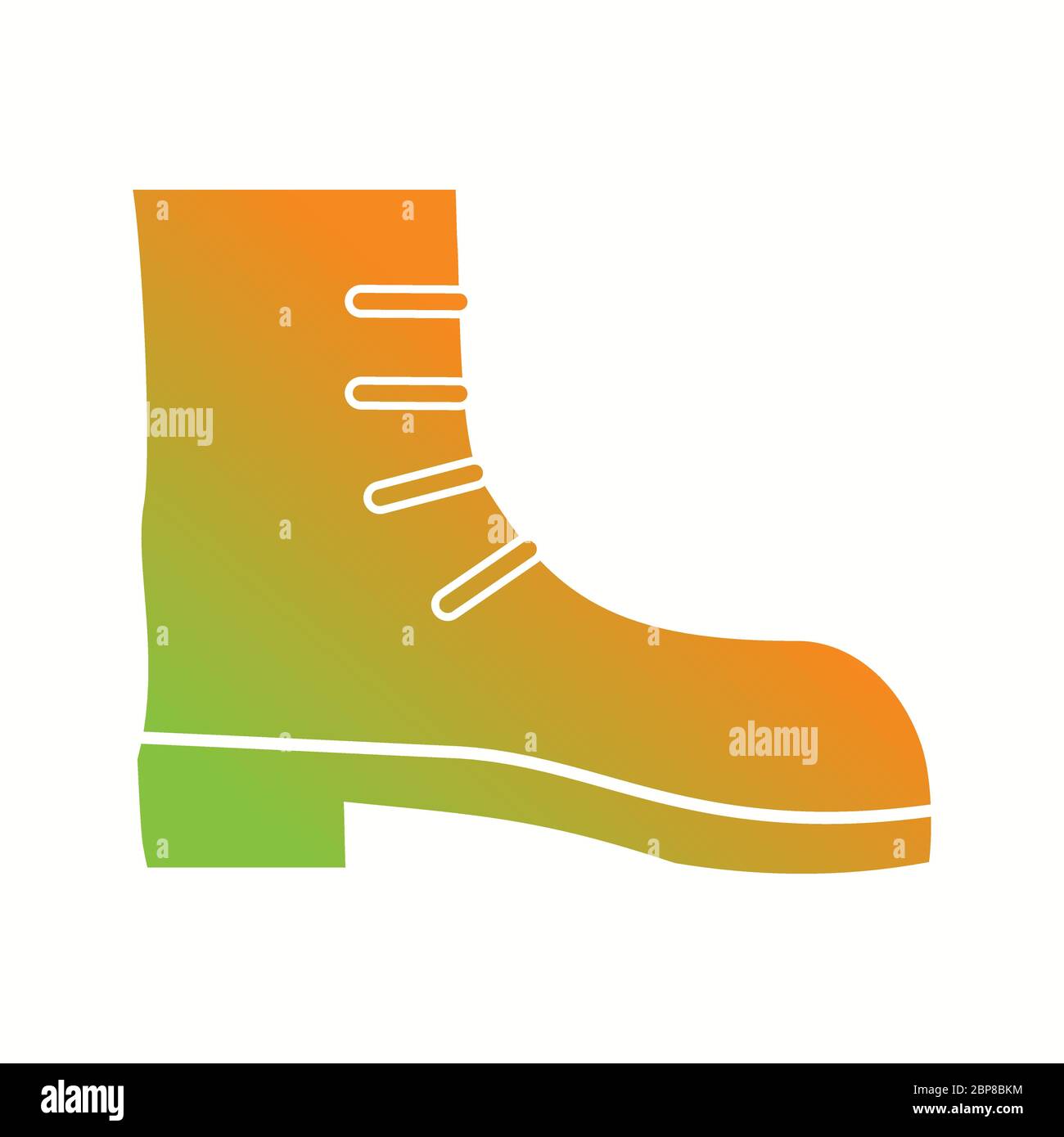 Long boot shoe Stock Vector Images - Alamy