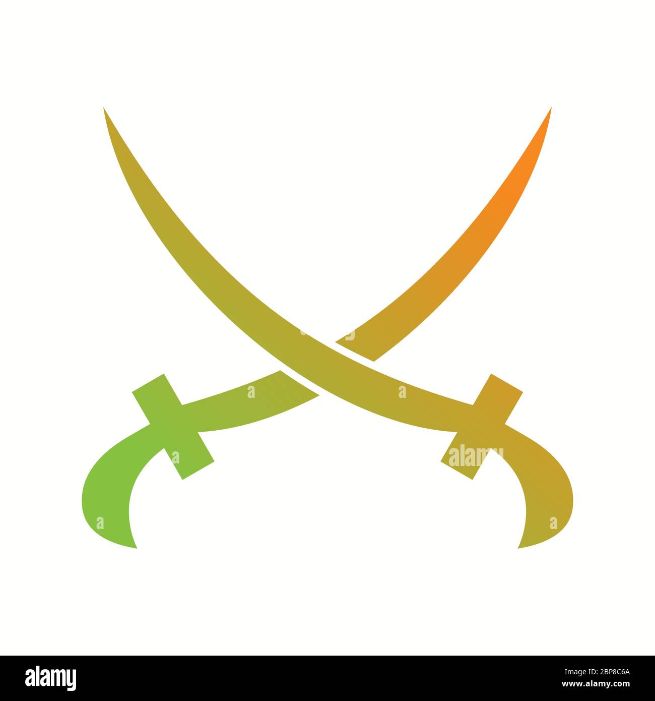 Two swords Cut Out Stock Images & Pictures - Alamy