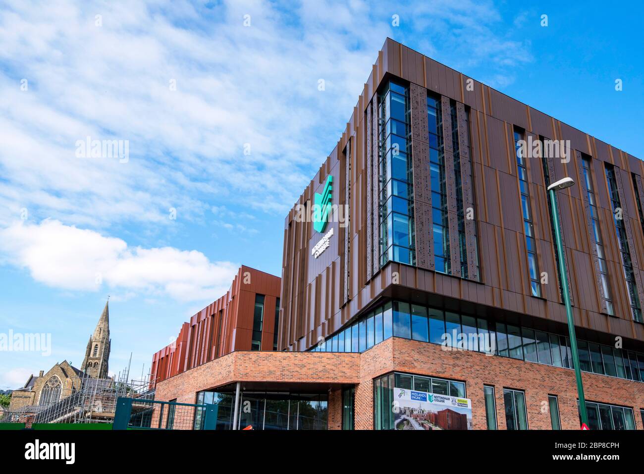 The new Nottingham College City Hub, Nottingham City Centre ...