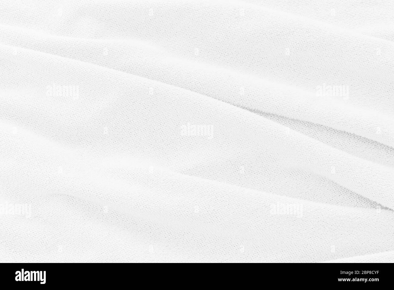 Soft white fabric texture background. Abstract cloth with soft waves ...