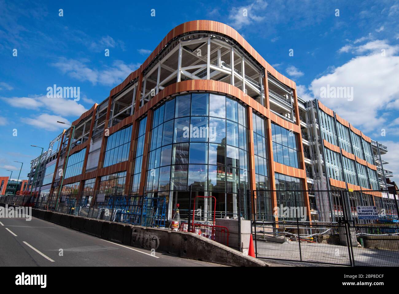 The new Broadmarsh Car Park and Library Development in Nottingham City ...
