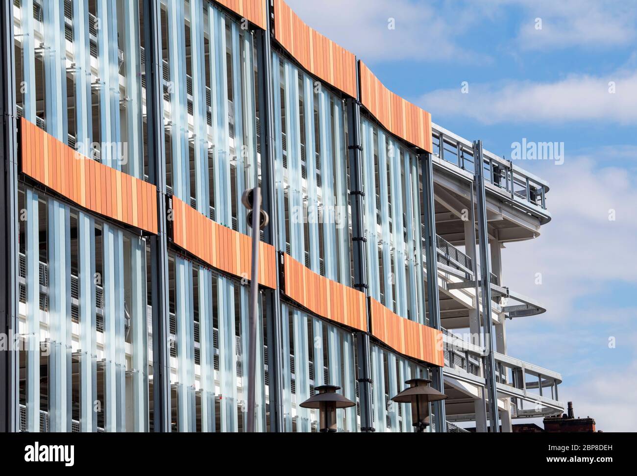 The new Broadmarsh Car Park and Library Development in Nottingham City ...