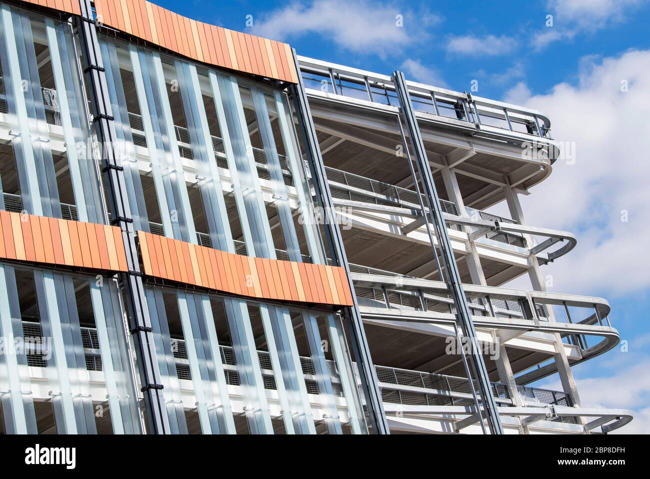 The new Broadmarsh Car Park and Library Development in Nottingham City ...