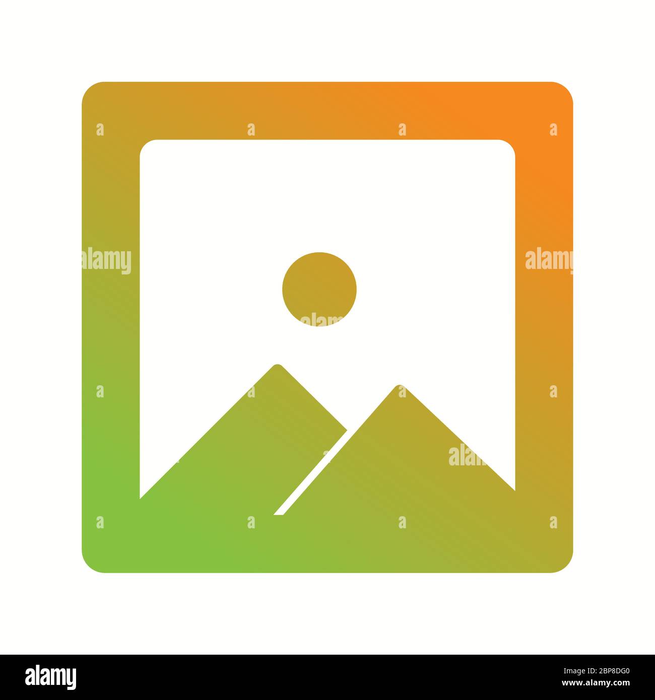 Beautiful Gallery Glyph Vector Icon Stock Vector Image & Art - Alamy
