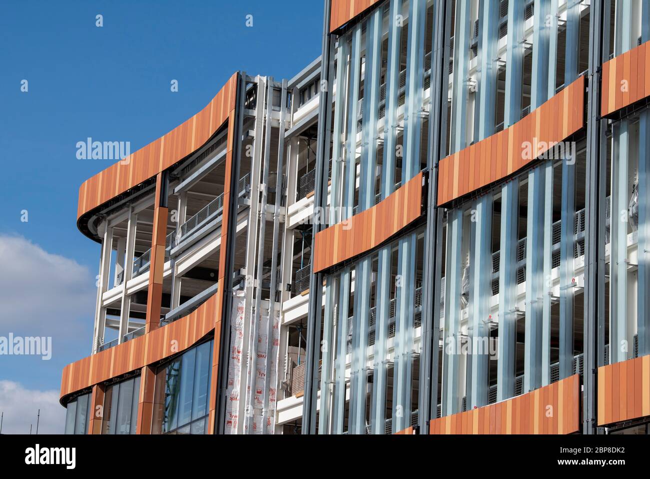 The new Broadmarsh Car Park and Library Development in Nottingham City ...