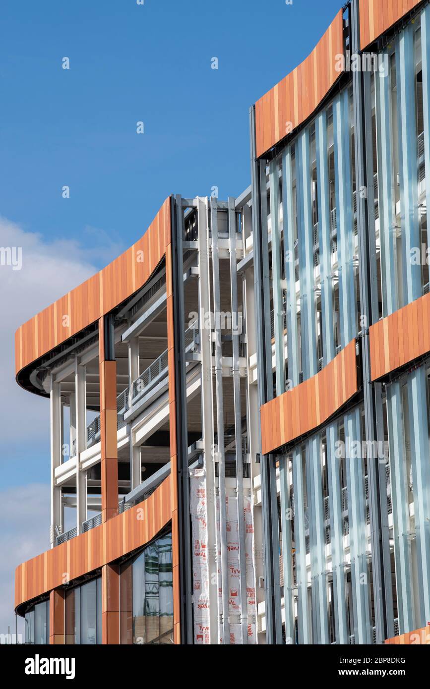 The new Broadmarsh Car Park and Library Development in Nottingham City ...