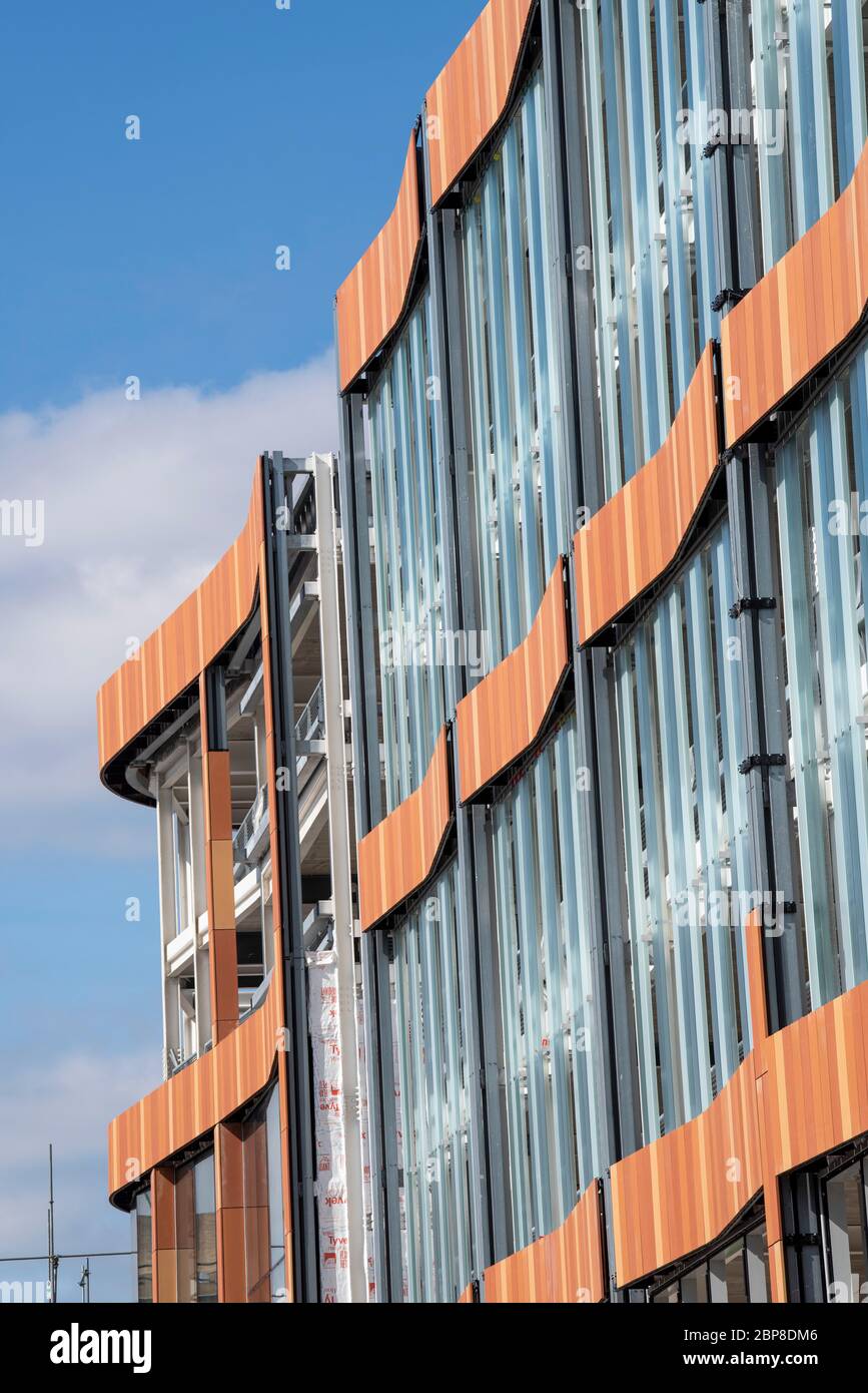 The new Broadmarsh Car Park and Library Development in Nottingham City ...