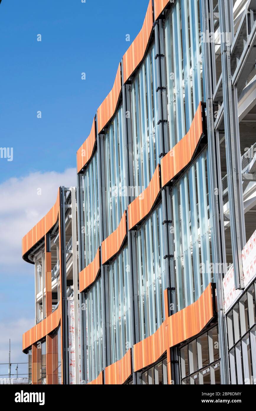 The new Broadmarsh Car Park and Library Development in Nottingham City ...