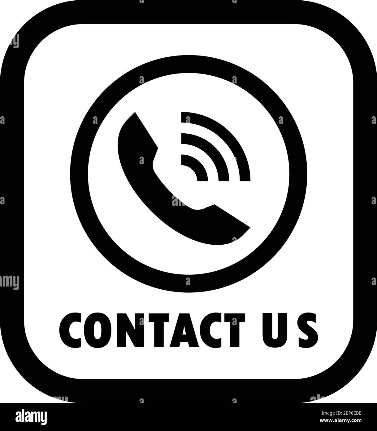 Beautiful design and fully editable Call, contact us icon ...