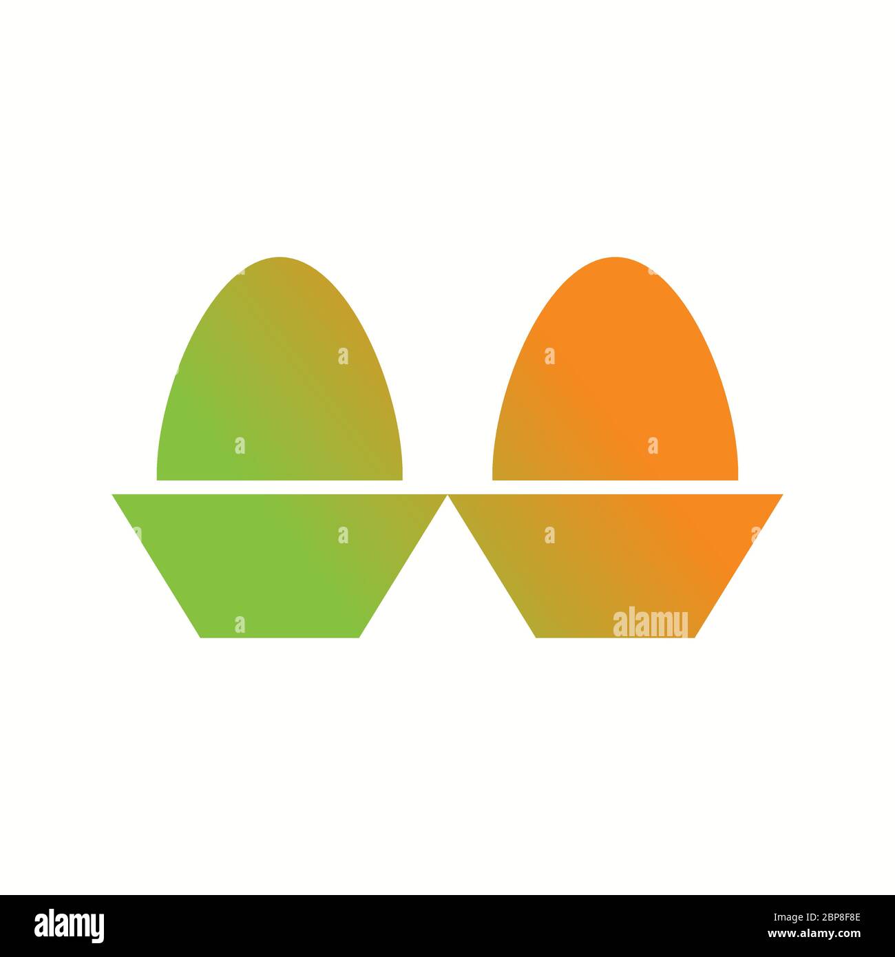 Beautiful Eggs Glyph Vector Icon Stock Vector Image & Art - Alamy