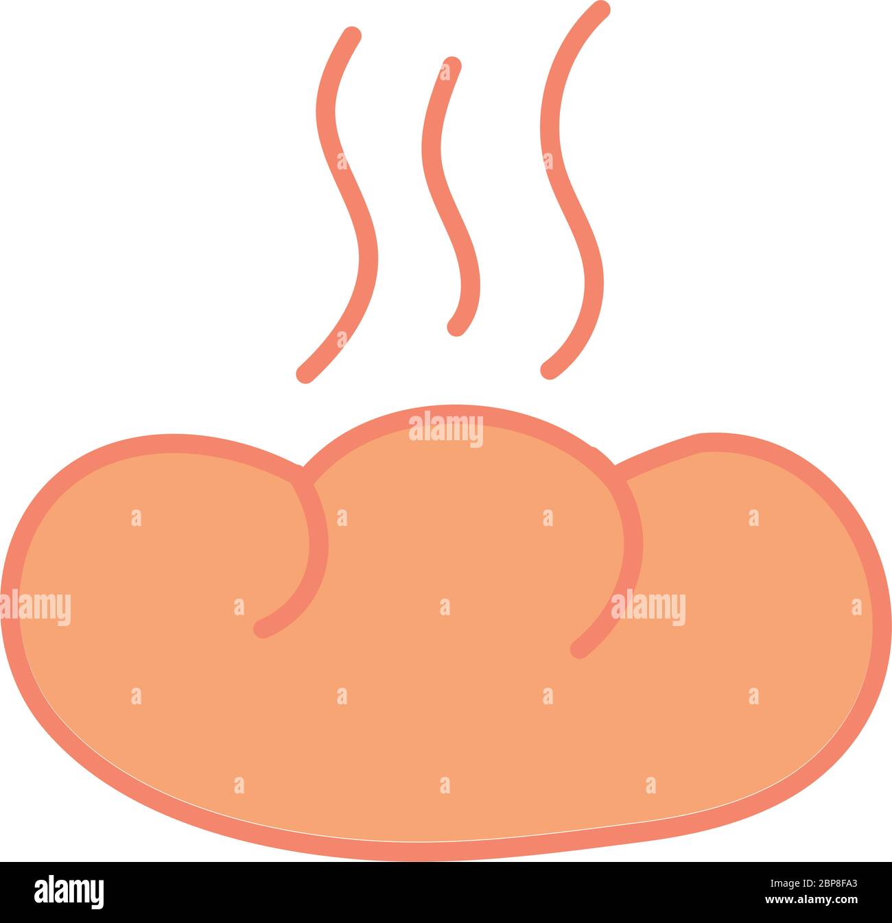 bread delicious hand draw style icon Stock Vector Image & Art - Alamy