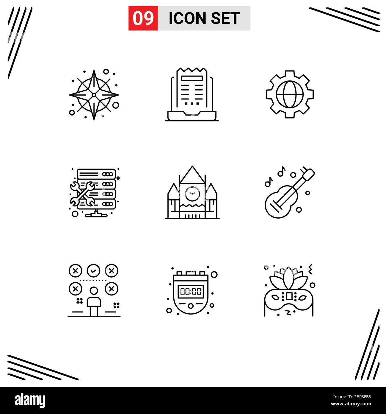 Admin block Stock Vector Images - Alamy