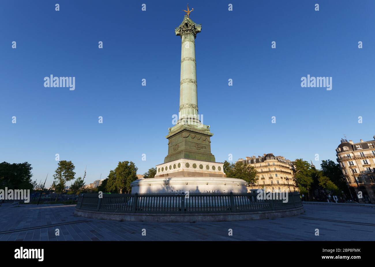 The July Column on Bastille square in Paris, France Stock Photo - Alamy