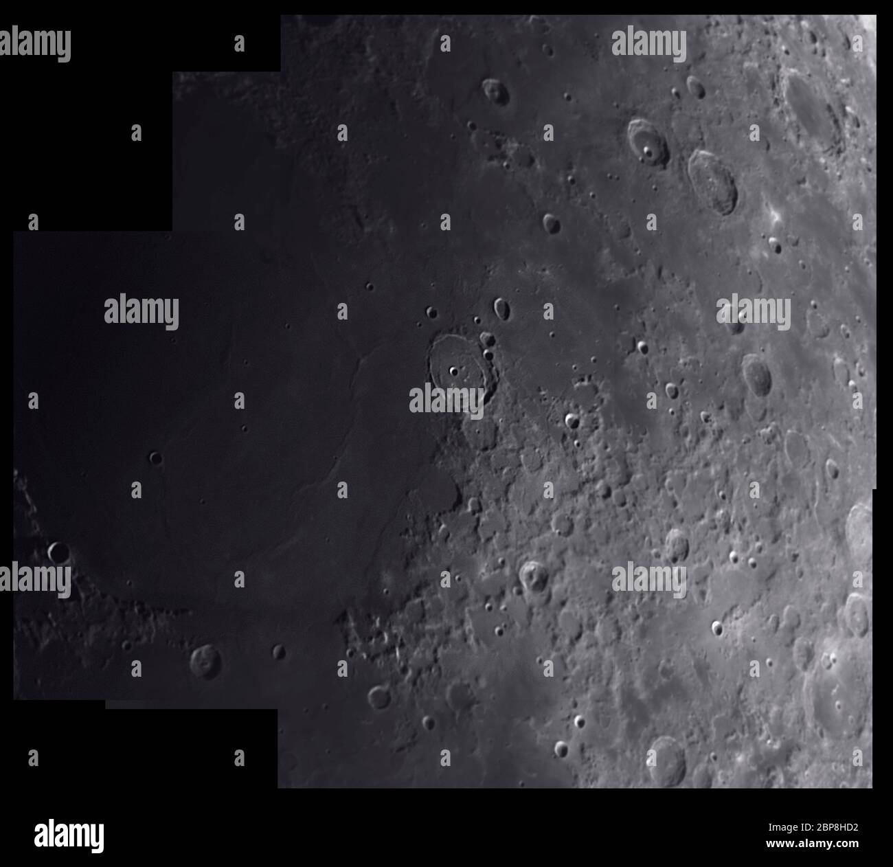 Crater posidonius hi-res stock photography and images - Alamy