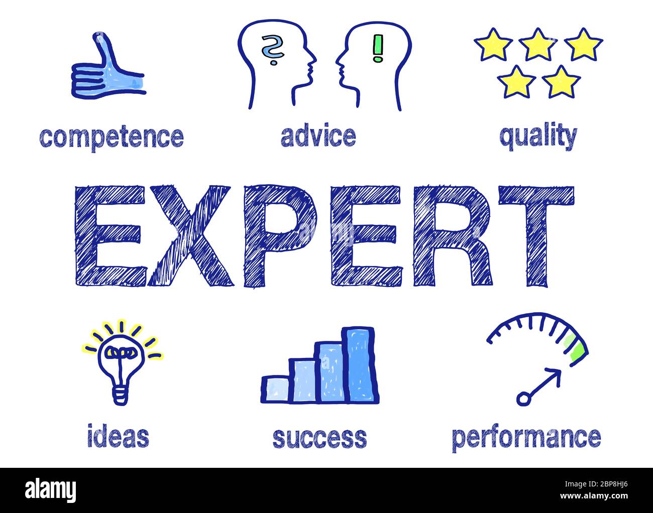 Expert Business Concept Stock Photo - Alamy