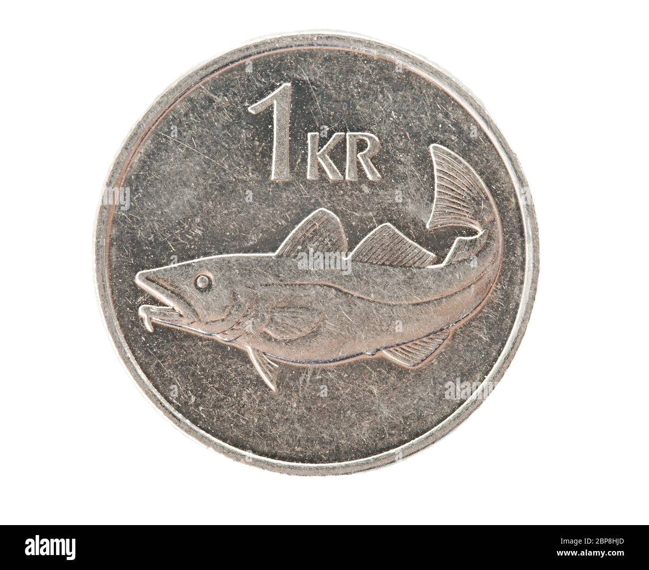 Iceland krona coin currency hi-res stock photography and images - Alamy