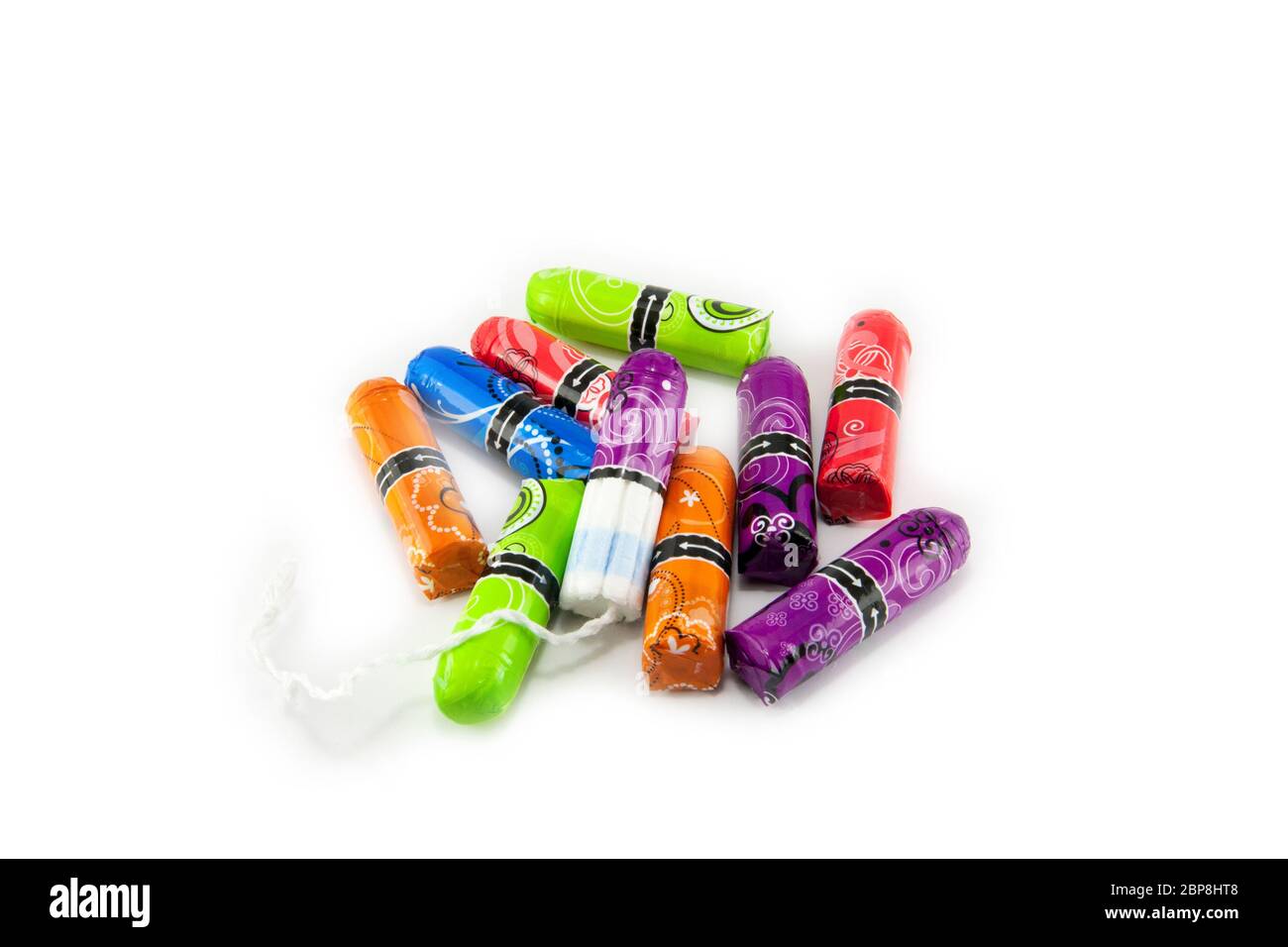 Red Tampon Cut Out Stock Images & Pictures - Alamy