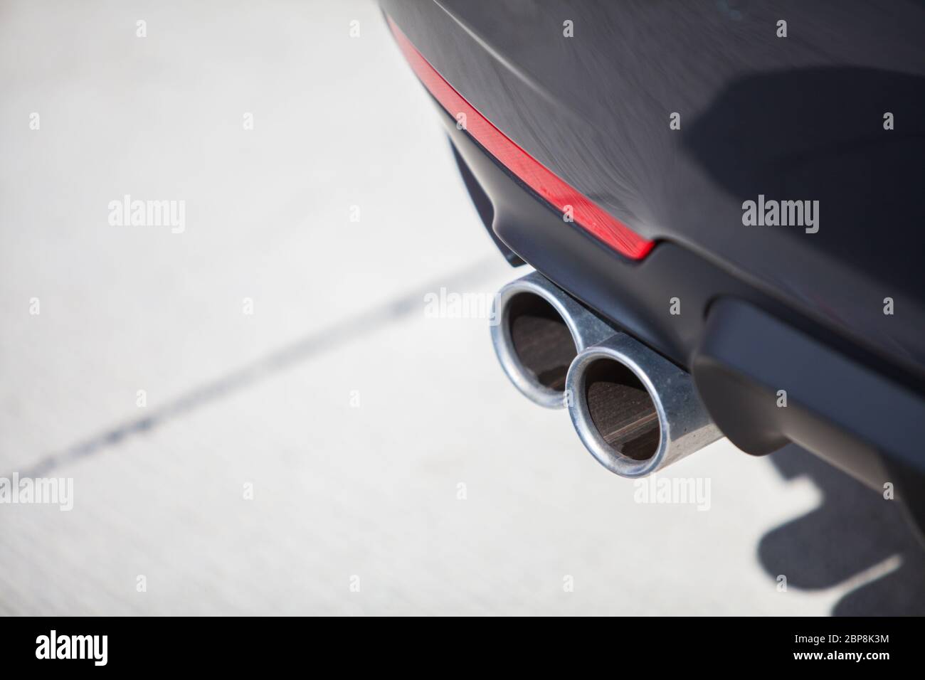 Double silencer hi-res stock photography and images - Alamy