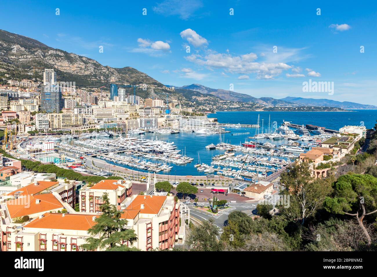 Monaco Monte Carlo harbour french riviera Stock Photo - Alamy