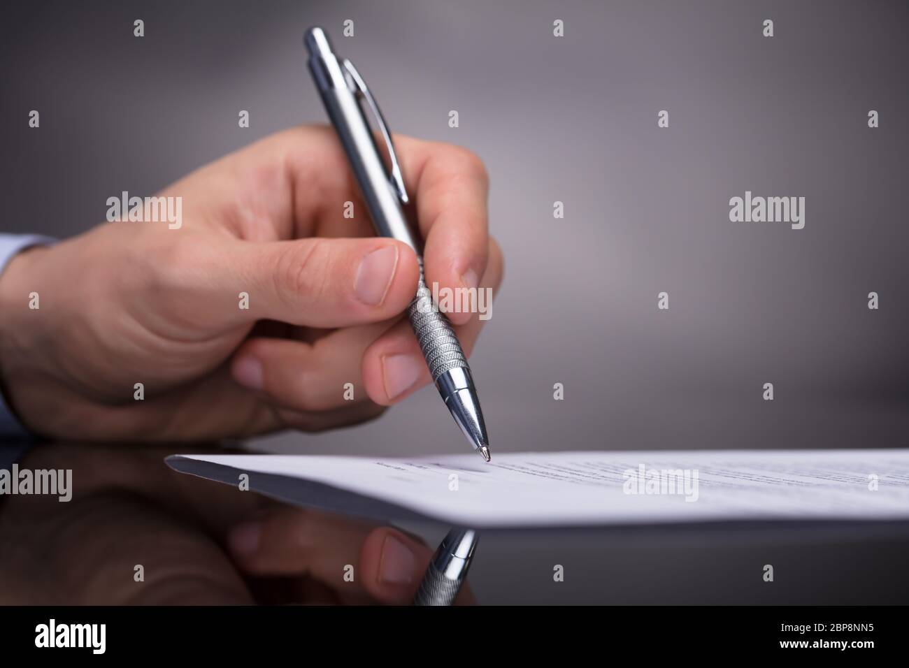 Signing forms hi-res stock photography and images - Alamy