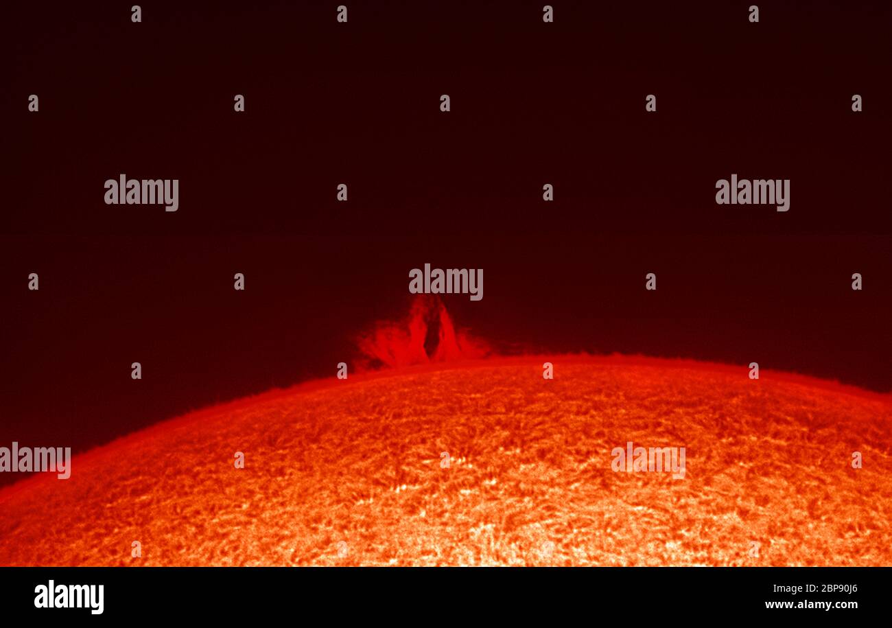 Solar prominence hi-res stock photography and images - Alamy