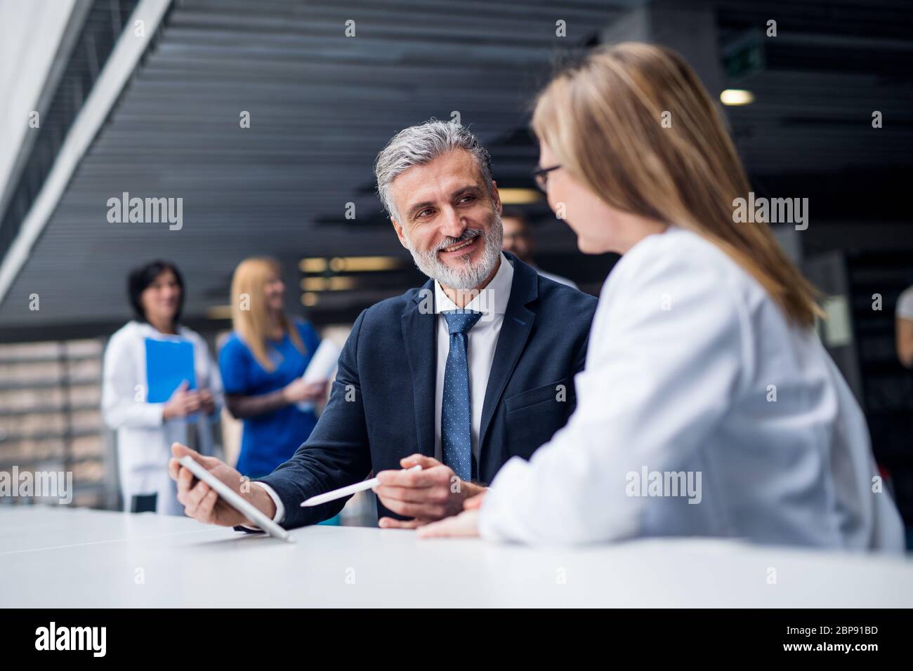 Sales representative clinic hi-res stock photography and images - Alamy