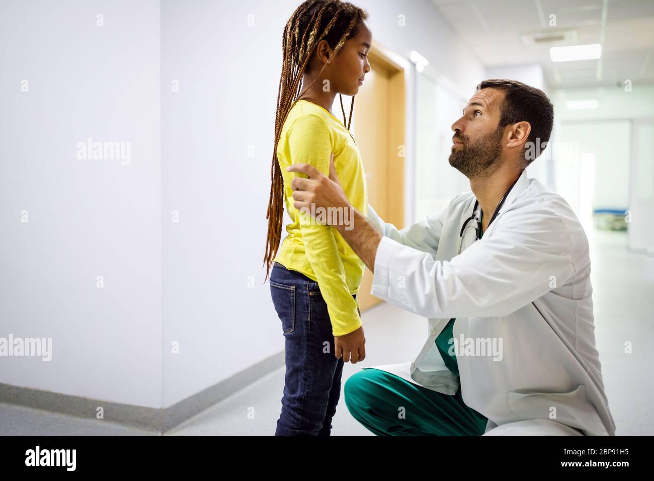 Sad Girl In Hospital