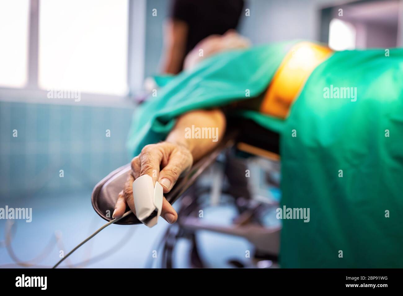 Pulse oximetry monitoring hi-res stock photography and images - Alamy