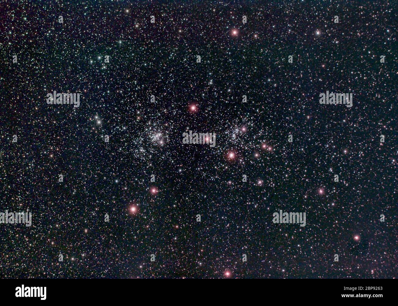 Perseus double cluster hi-res stock photography and images - Alamy