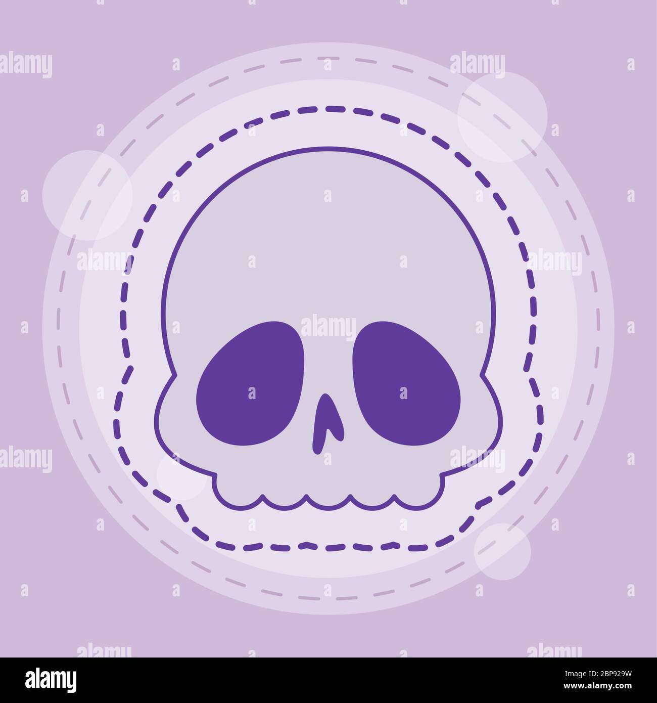 Skull design of head death horror tattoo decoration dark culture and ...