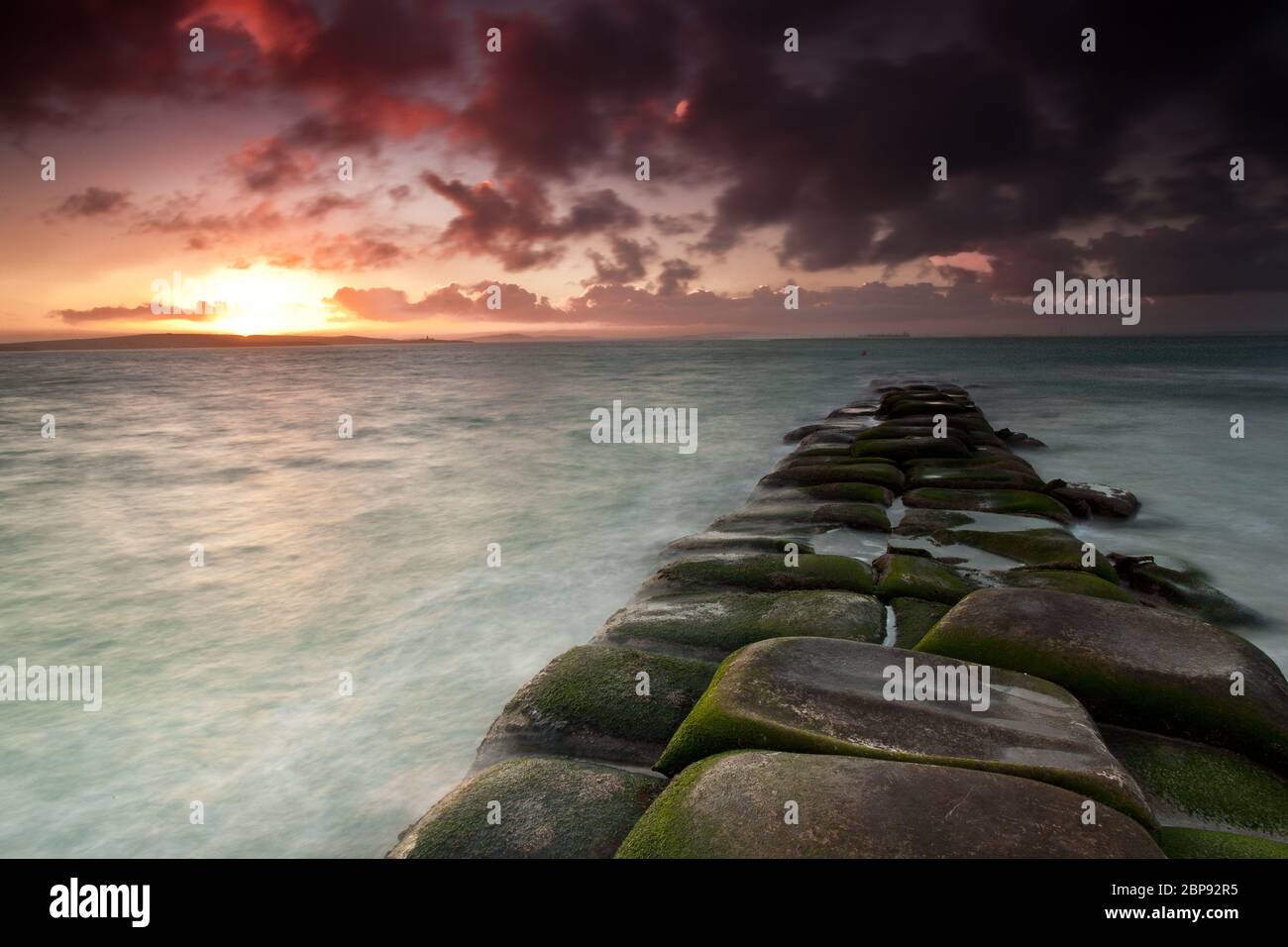 LONG EXPOSURE SEASCAPE Stock Photo - Alamy
