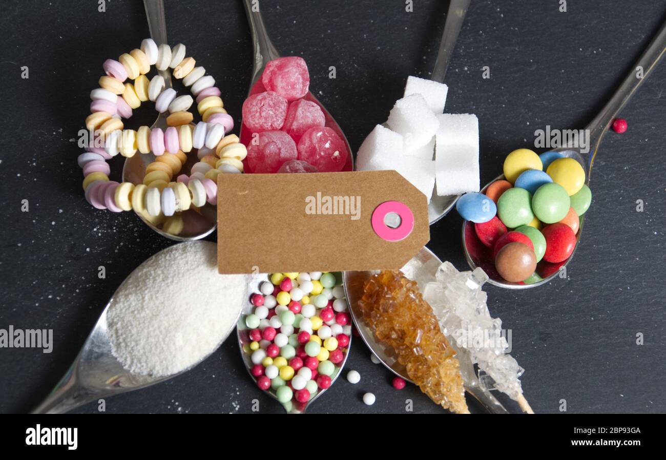 Various types of sugar Stock Photo - Alamy