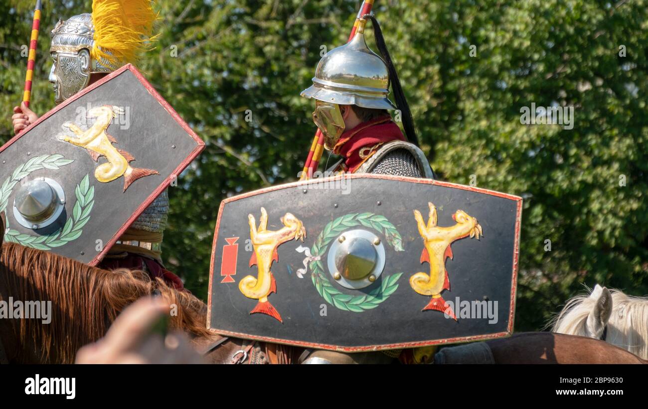 Roman spear weapon hi-res stock photography and images - Alamy