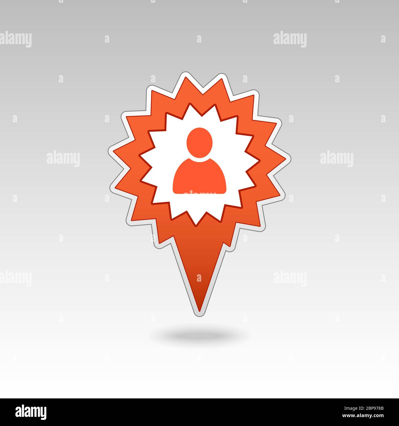 Location people pin map icon. Map pointer. Map markers. Destination ...