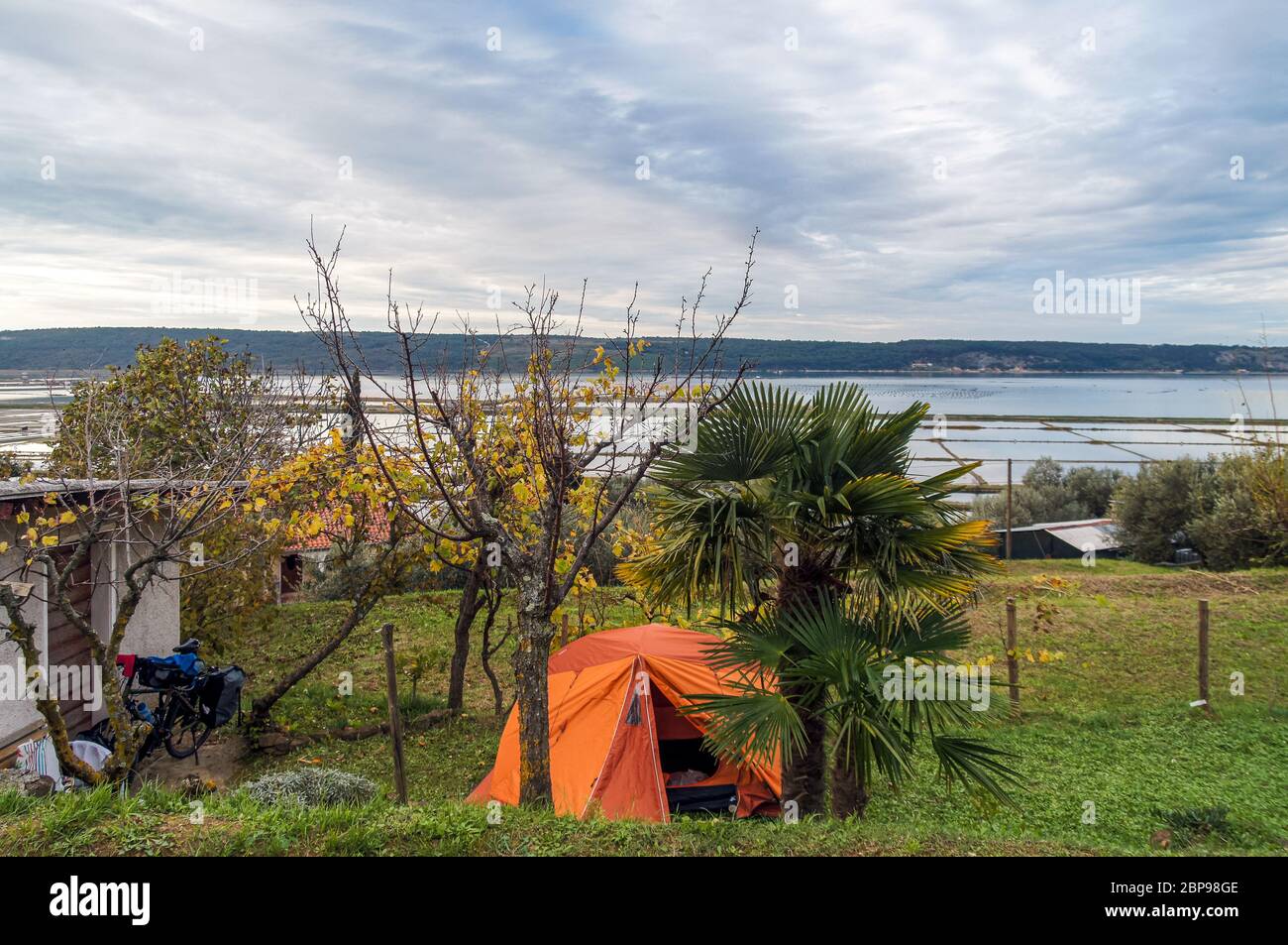 Camping tent in camps in Slovenia, Europe Stock Photo - Alamy