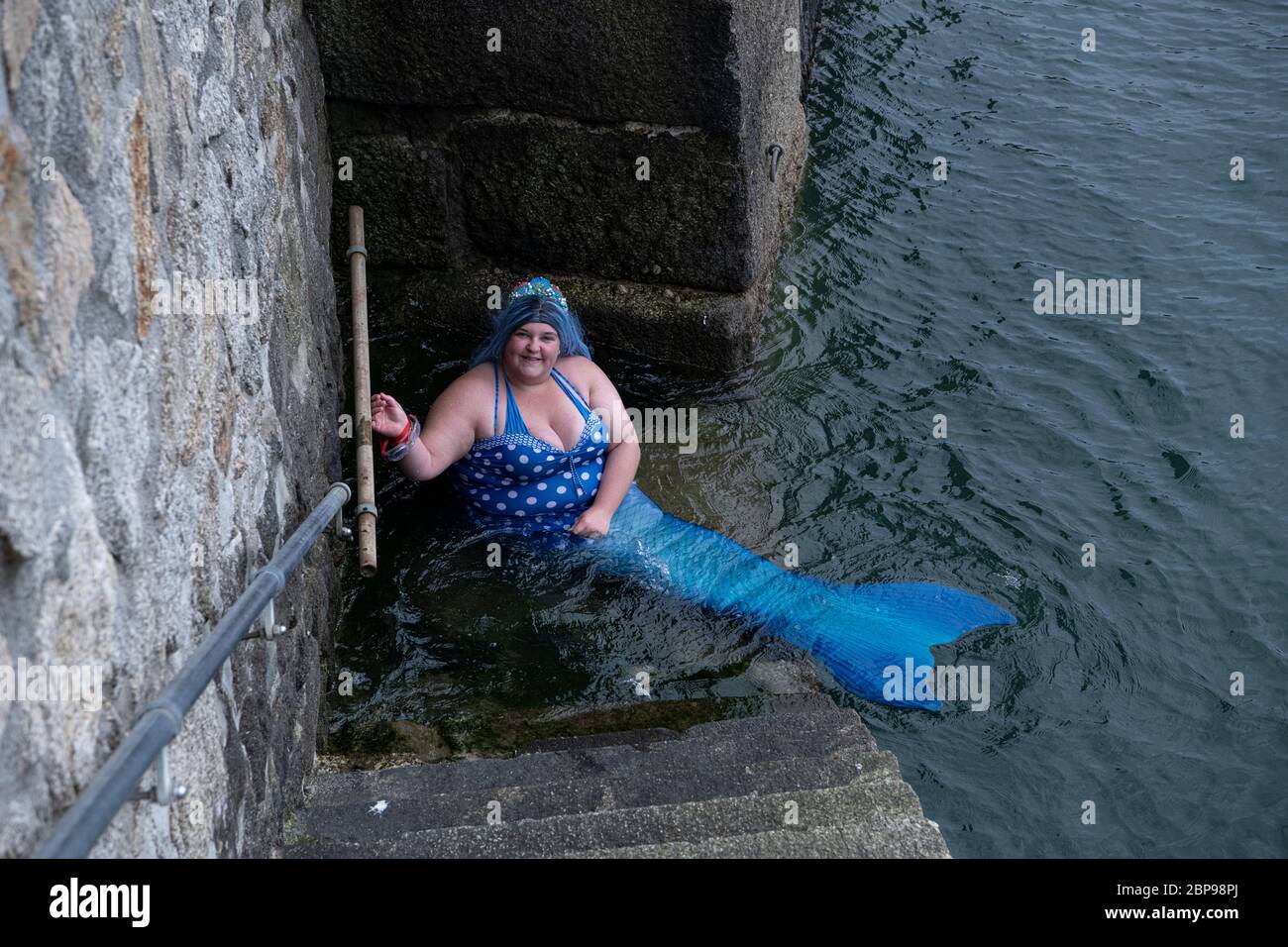 In folklore, a mermaid is an aquatic creature with the head and upper ...