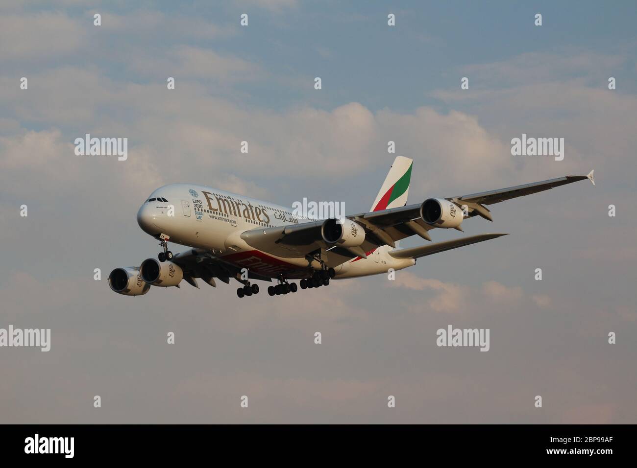 Emirates A380 Airbus Stock Photo - Alamy